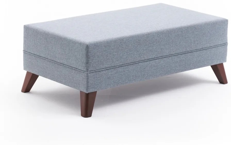 Atelier del Sofa Rohová sedací souprava Bella Soft Mini Köşe Left - Blue, Modrá