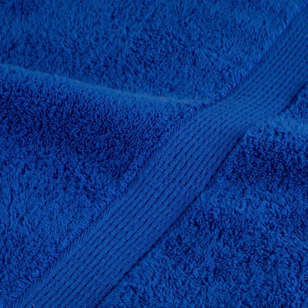 Prémiové ručníky SOLUND 4 ks modré 100x200 cm 600 g/m² 137198