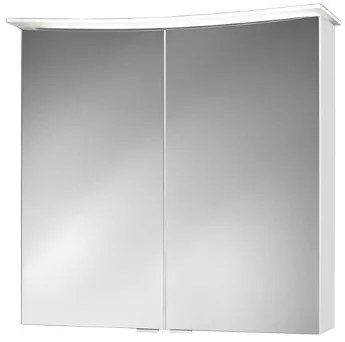 Jokey Lightbend Zrcadlová skříňka - bílá š. 75 cm, v. 72 cm, hl. 21/15 cm, 111312320-0110