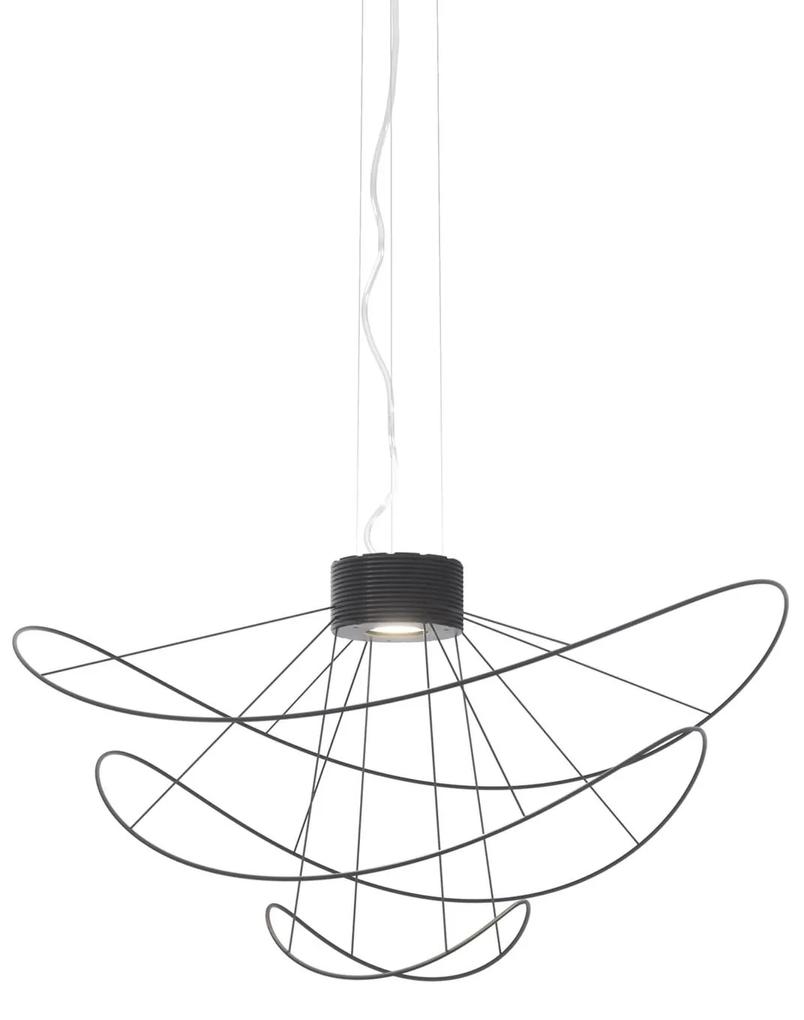Axolight Hoops 3 LED závěsné světlo, černá