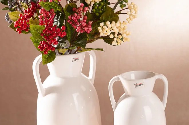 Paramit AMFORA A Váza bílá 21 cm
