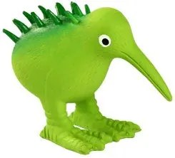 KIWI WALKER s.r.o Hračka pes WHISTLE latex,pískací,zelená 8,5cm Kiwi