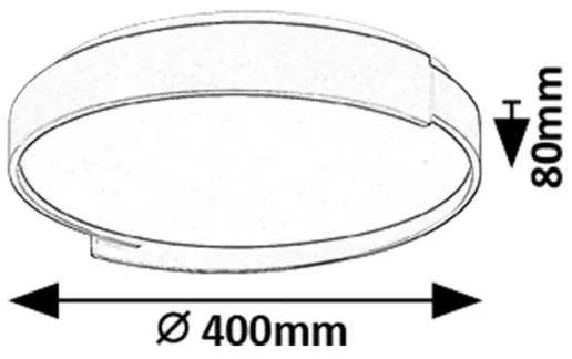 Rabalux 71305 - LED Stm. stropní svítidlo LALEH LED/24W/230V 3000-6500K + DO