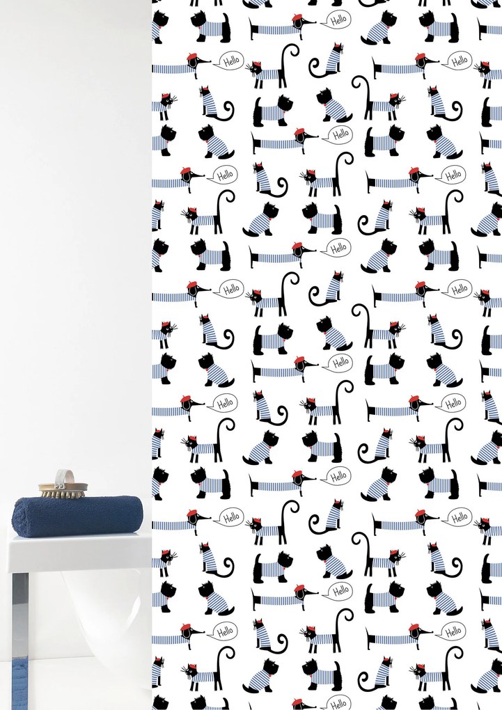 XXXLutz SPRCHOVÝ ZÁVĚS, 180/200 cm Grund - Online Only koupelnový textil - 008250009601