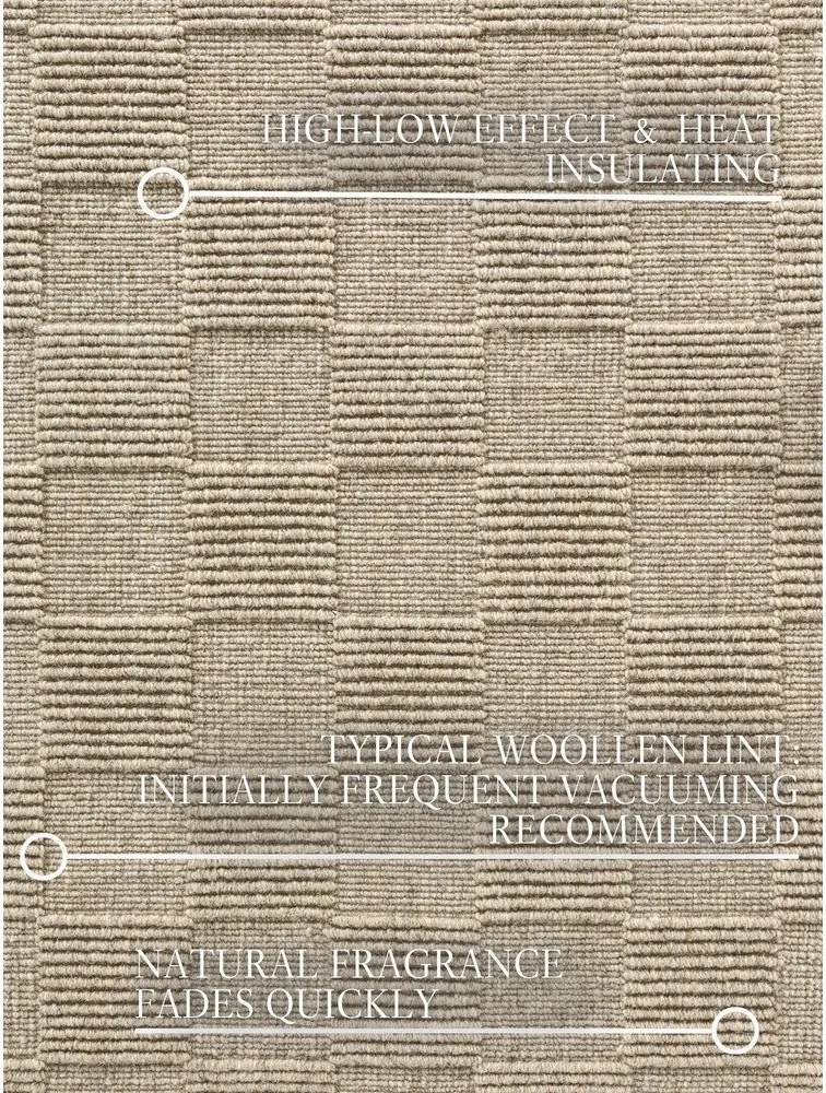 Béžový ručně tkaný vlněný běhoun 80x200 cm Scala – Villeroy&Boch