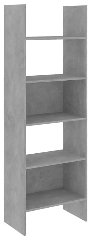 Petromila 4dílný set skříněk na knihy betonově šedý dřevotříska