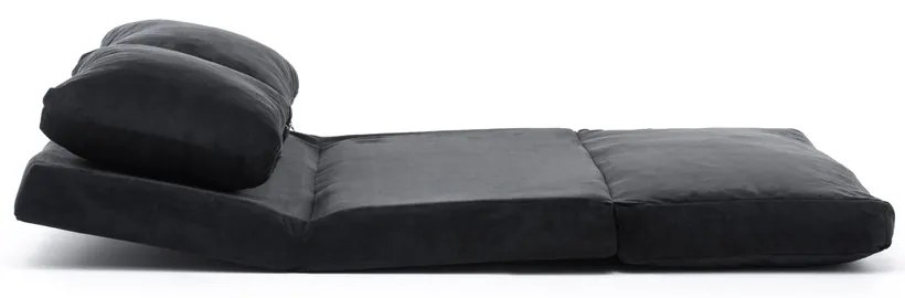 Hanah Home Futonová rozkládací pohovka TAIDA černá 859FTN1265