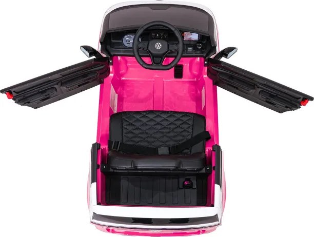 Elektrické autíčko Volkswagen ID BUZZ růžové