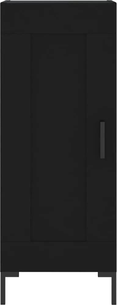vidaXL Skříň highboard 34,5 x 34 x 180 cm kompozitní dřevo [3199108] Barva: šedá sonoma