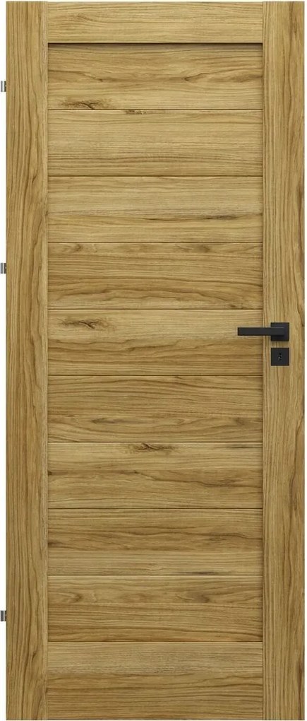 Porta doors Interiérové dveře rámové, 80 L, 80 × 197 cm, fólie, levé, dub Catania, plné