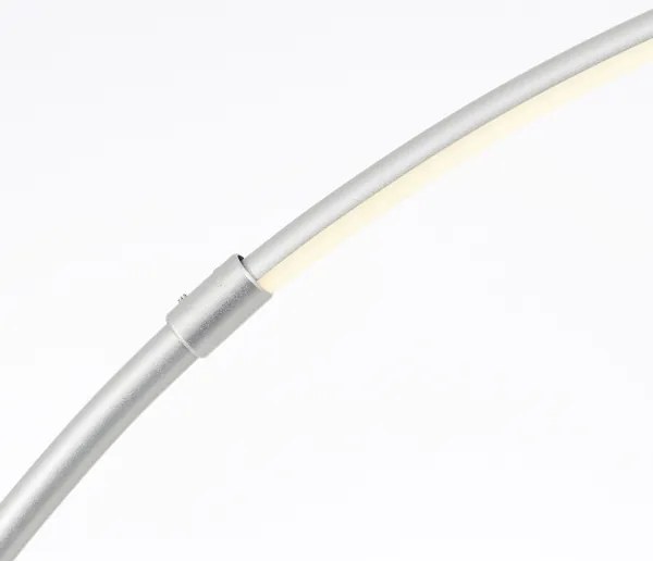 Brilliant - LED Stmívatelná dotyková stojací lampa BOW LED/14W/230V chrom