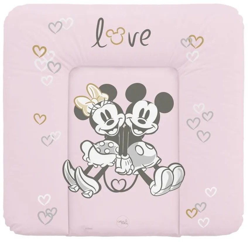 CebaBaby | CebaBaby - Přebalovací podložka trojhranná DISNEY 75x72 cm růžová | AG0243