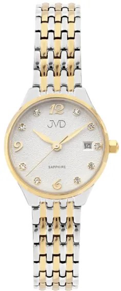 Dámské luxusní náramkové designové hodinky JVD JG1015.2 se safírovým sklem