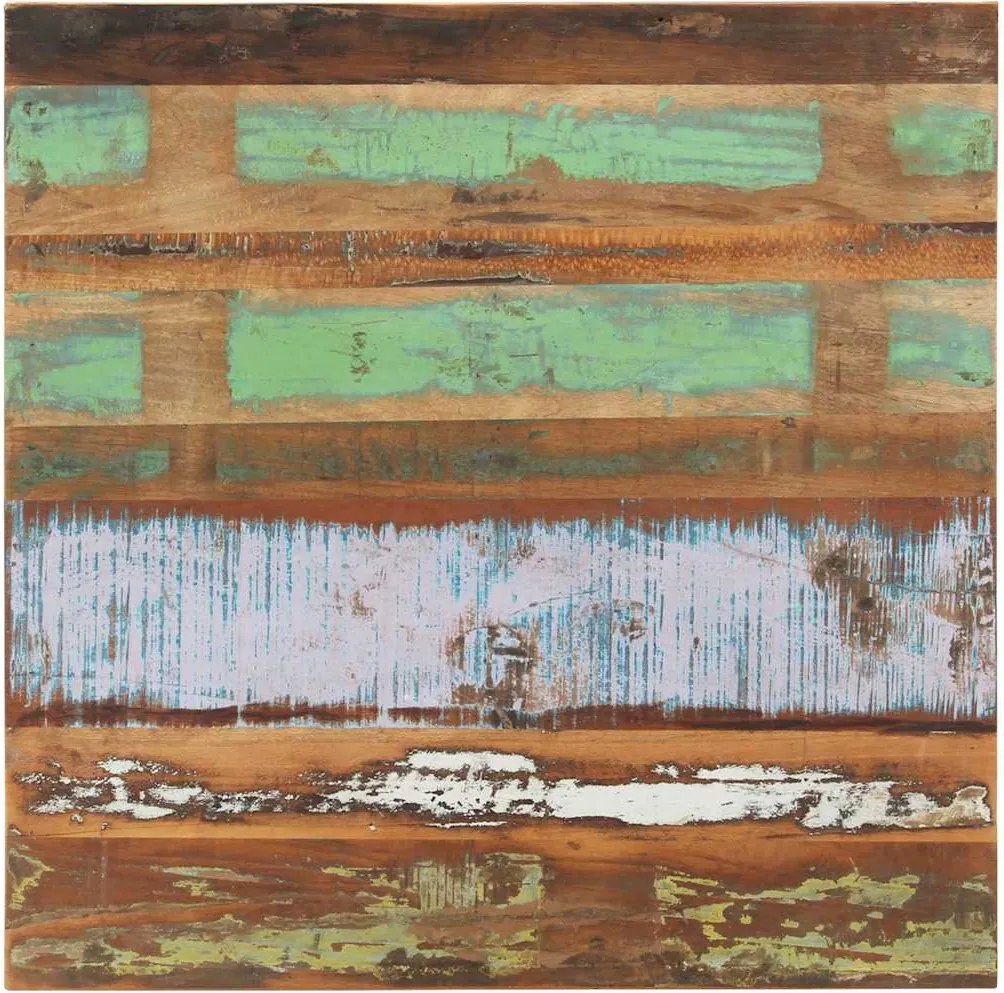 Konferenční stolek 80 x 80 x 40 cm masivní recyklované dřevo 338030