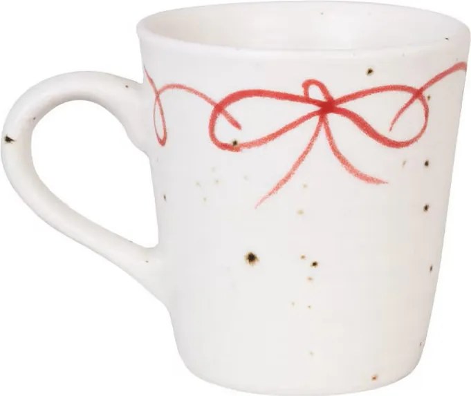 Keramický hrnek Viola Bow Red 300 ml Strömshaga
