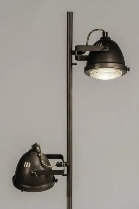 Stojací designová industriální lampa London Industry