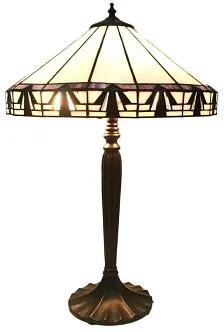 Stolní lampa Tiffany SHEFFIELD Clayre &amp; Eef 5LL-6172