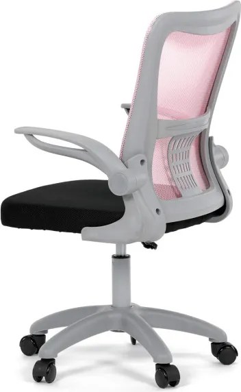 Dětská otočná židle růžová KA-K2008 PINK