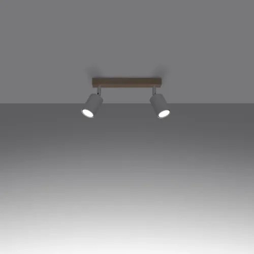 Stropní svítidlo SOLLUX VERDO 2 bílé GU10 2x10W bez žárovky SL.1286