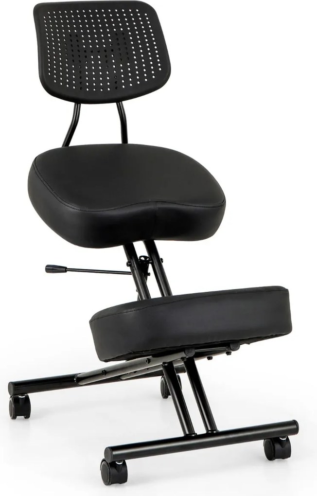 Costway Ergonomické klečící křeslo se šikmým sedákem pro úlevu od bolesti