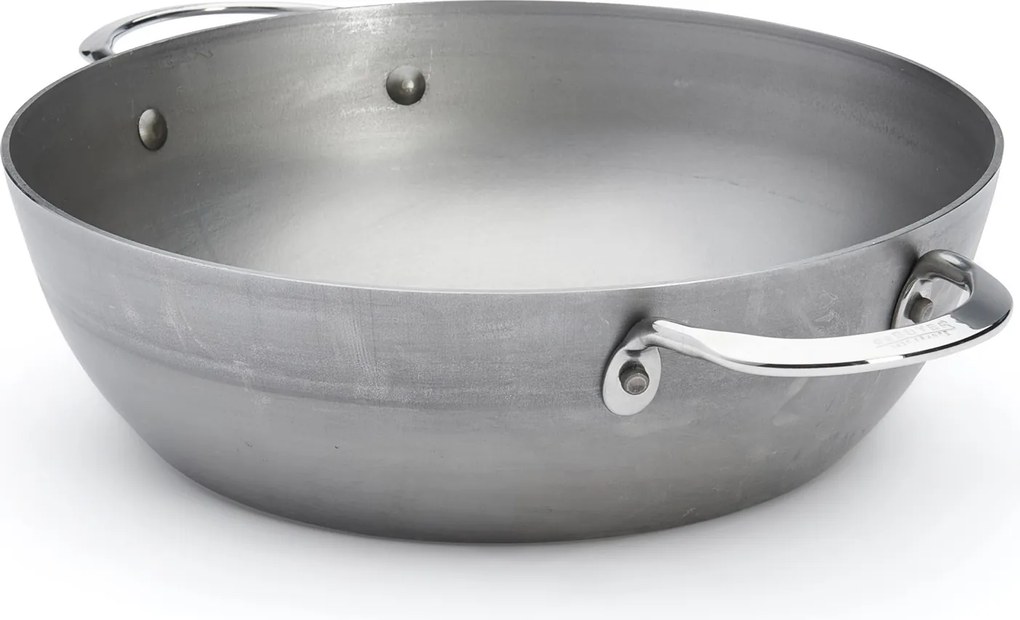 Ocelová hluboká servírovací pánev de Buyer MINERAL B P.24cm 2,5l
