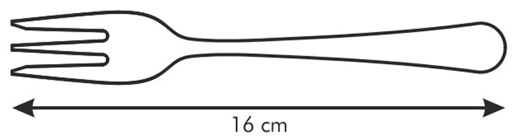 TESCOMA Vidlička na moučník CLASSIC, 3 ks