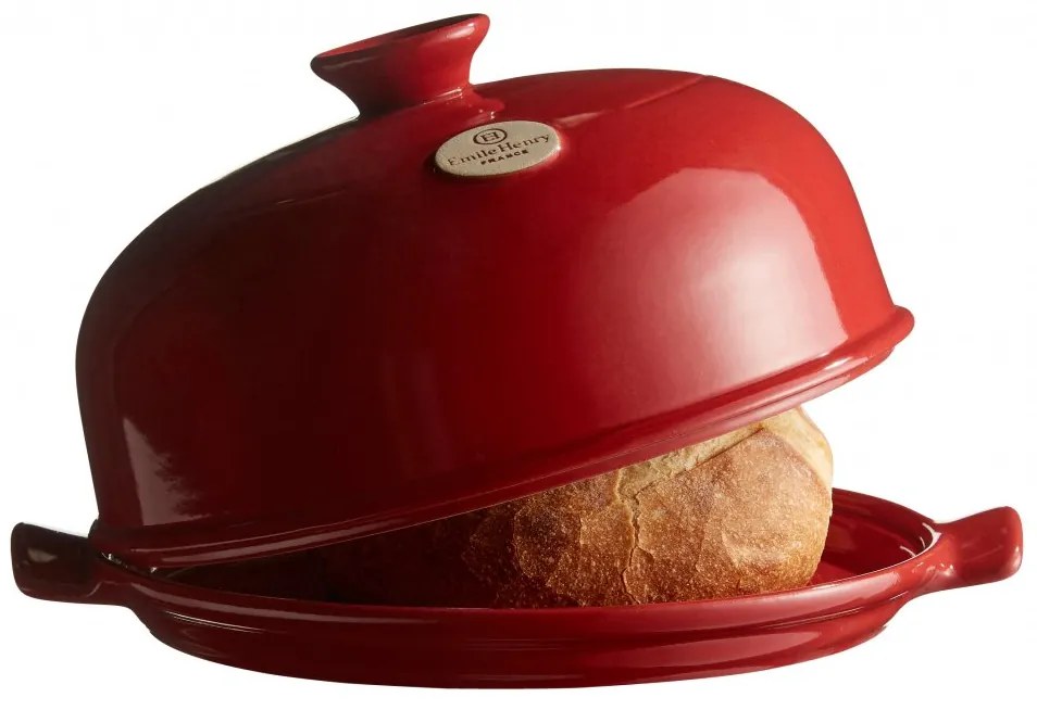 Forma na pečení chleba kulatá, granátová - Emile Henry