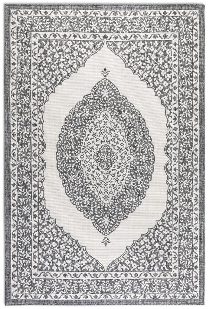 ELLE Decoration koberce Kusový koberec Gemini 106023 Silver z kolekce Elle – na ven i na doma - 160x230 cm