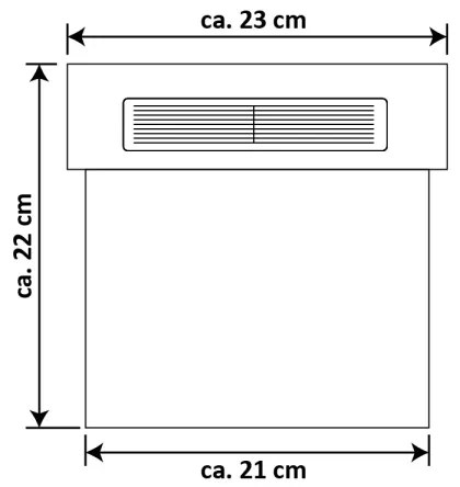 Spot-Light 6710102 - LED Solární domovní číslo LED/2x0,07W/2,4V IP44
