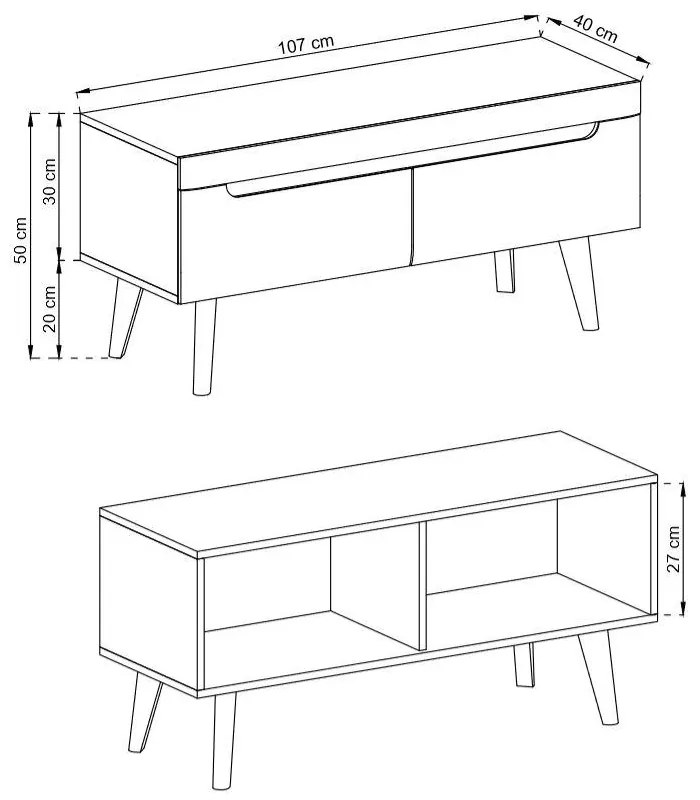 Nordi a | TV stolek NRTV107 | artisan