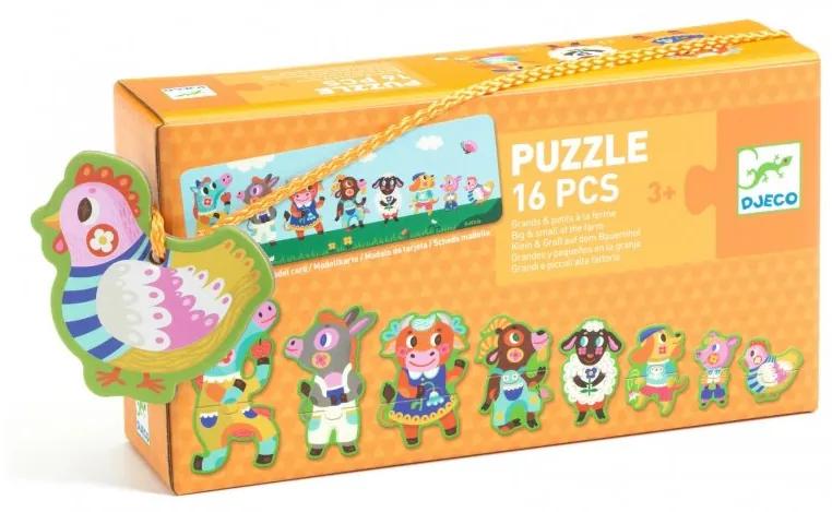 DJECO Puzzle Duo Zvířata z farmy 2+