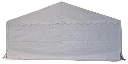 Párty stan 5x8m - PVC Premium Barva: Zeleno-bílá