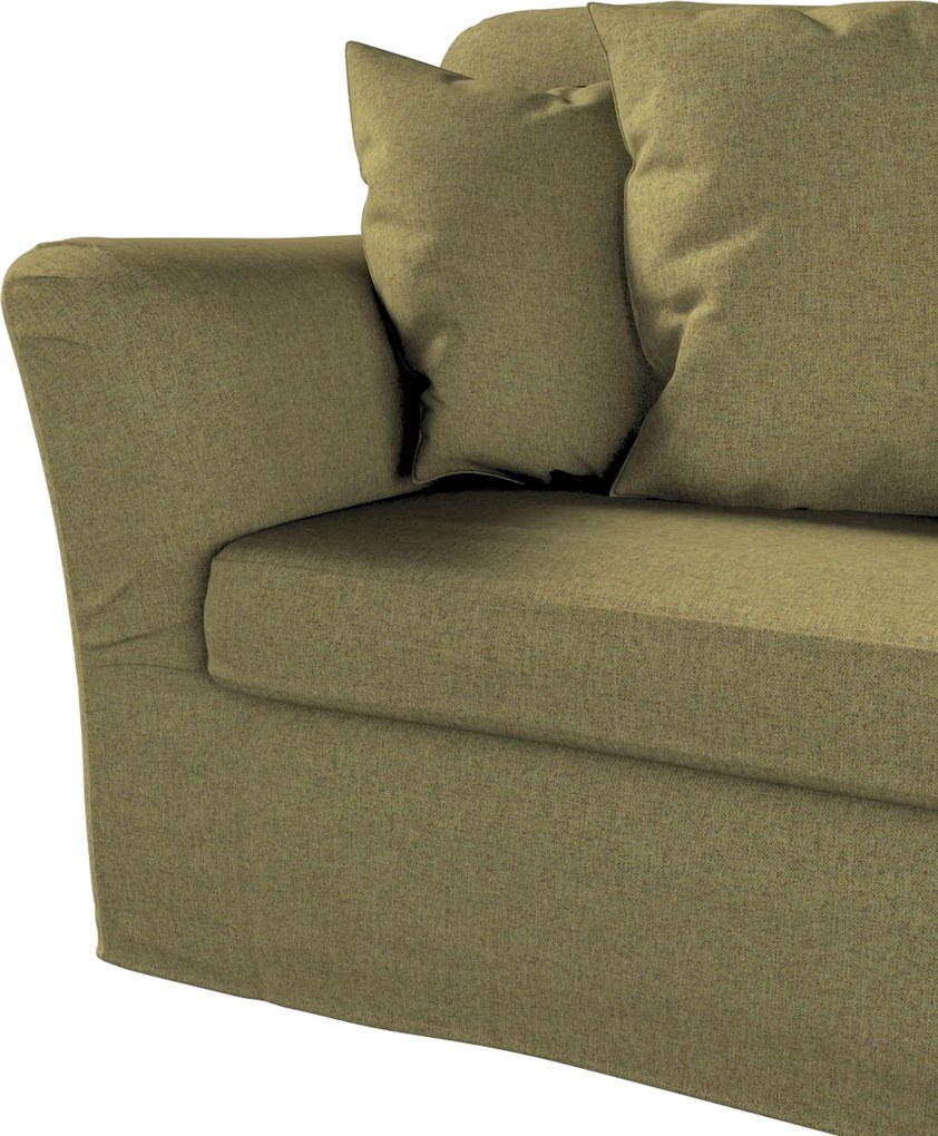 Potah na pohovku IKEA Tomelilla rozkládací barva zelená látka pletený vzor