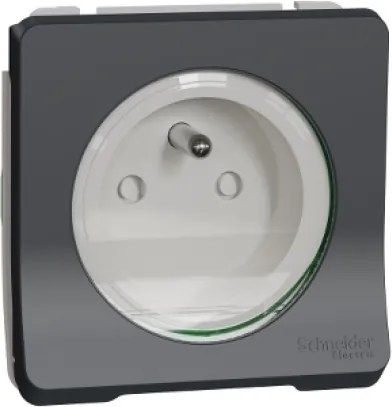 Schneider Electric Mureva Styl IP55 zásuvka antracit MUR36133