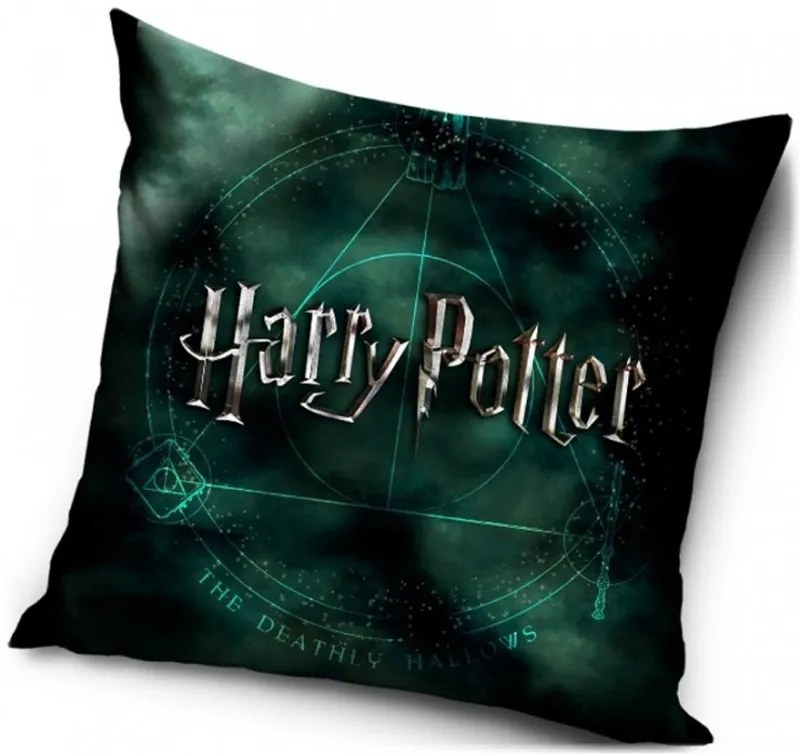 Polštář Harry Potter a Relikvie smrti - 40 x 40 cm