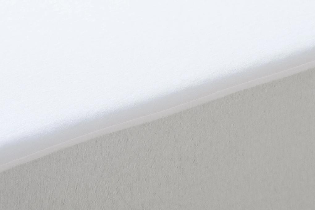 Velfont Aura nepropustné prostěradlo 160x200x45 cm - bílá