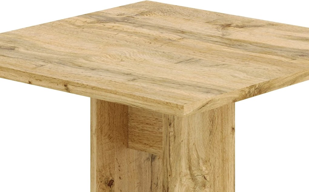 Jídelní stůl Evert 67,5 cm dub Wotan