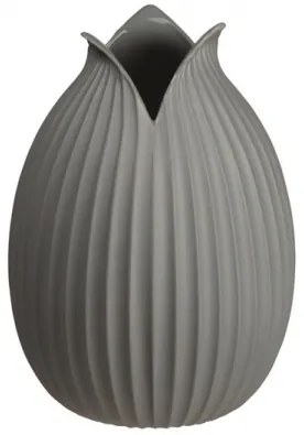 Váza Yoko, 22 cm šedá