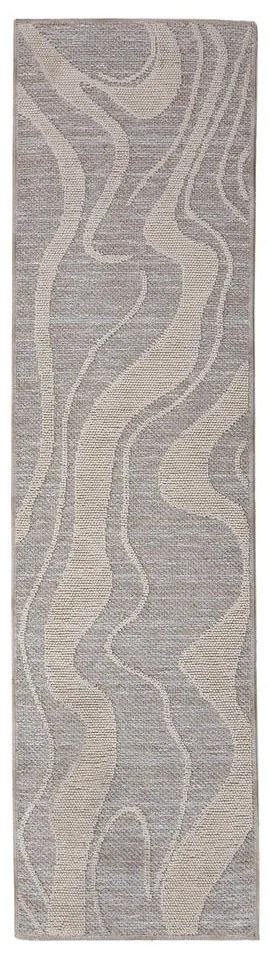 Šedý pratelný běhoun 78x230 cm Calder – Flair Rugs