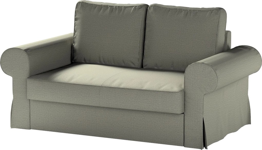 Potah na pohovku IKEA Backabro 2-místná, rozkládací barva šedá látka pletený vzor