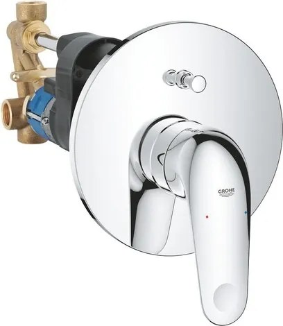 Grohe EuroPro vanová baterie včetně podomítkového tělesa chrom 32747001 G32747001