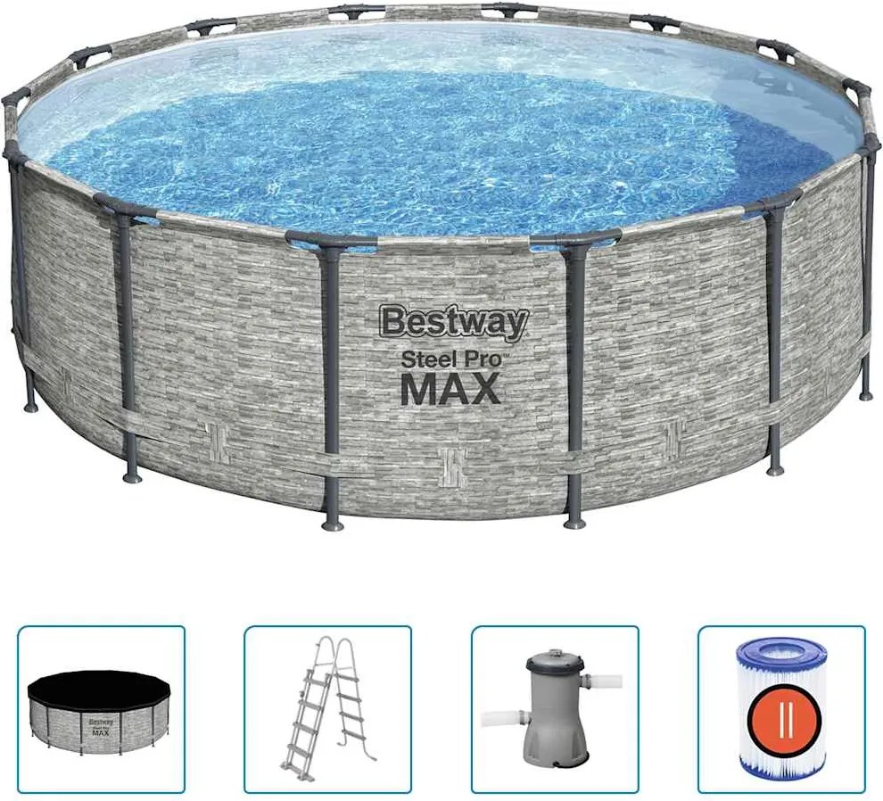 Bestway Bazén Power Steel 427 x 122 cm