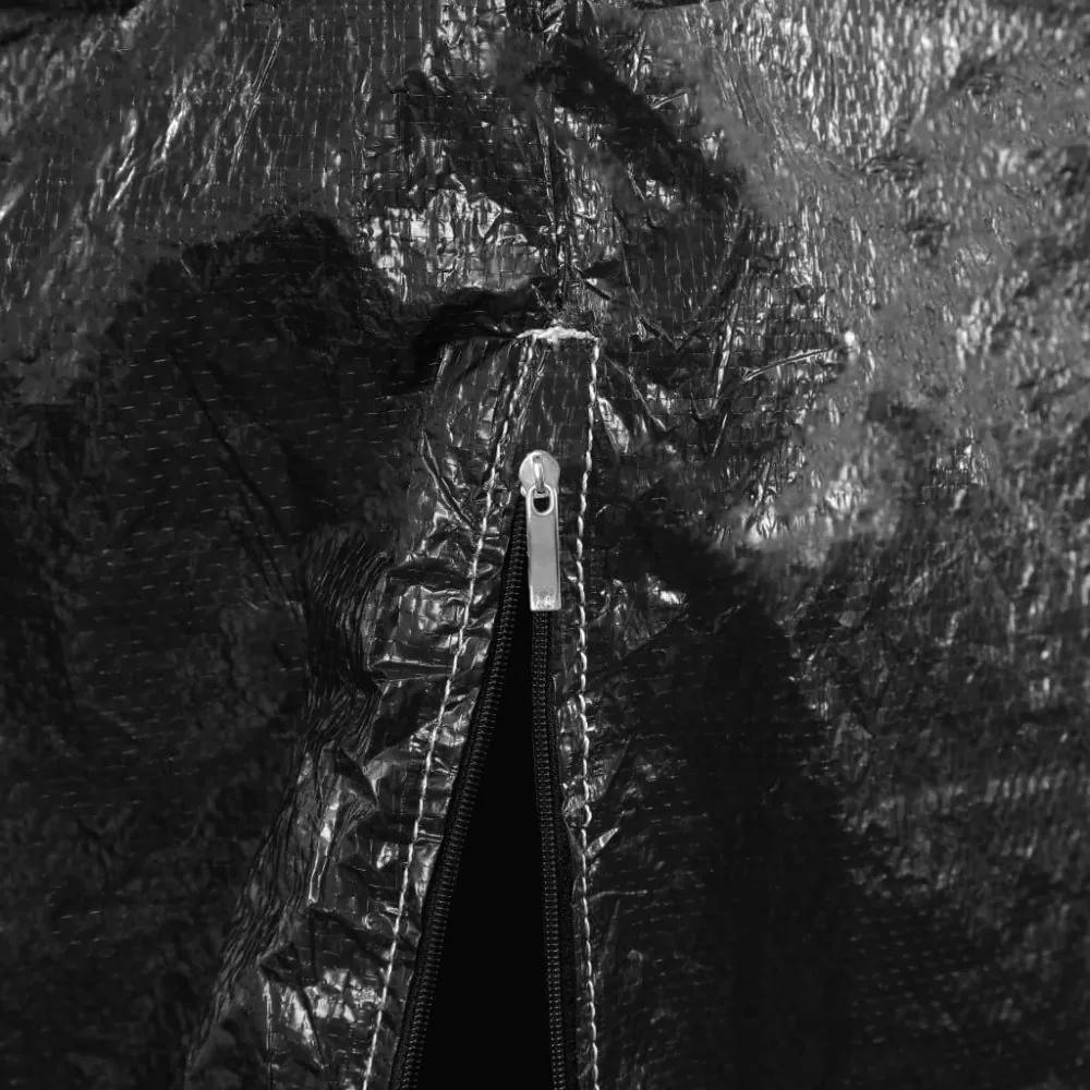 Plachta na zahradní houpačku černá Dekorhome 255x145x170 cm