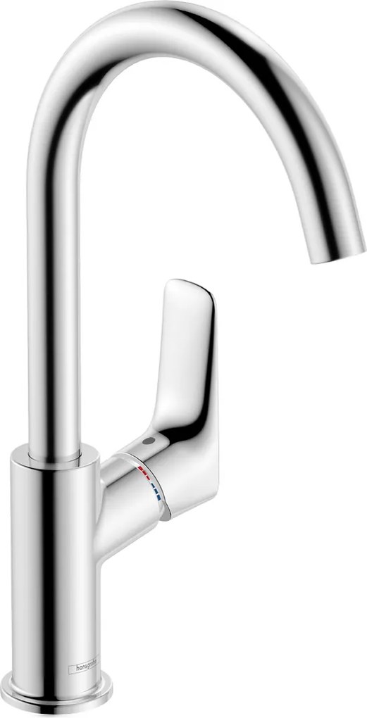 Hansgrohe Logis, umyvadlová baterie s výpustí, chromová, 71130000