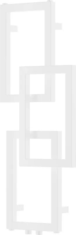 Mexen Grid, dekorativní koupelnový radiátor 870 x 360 mm, 209 W, bílá, W215-0870-360-00-20