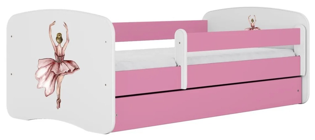 Dětská postel Babydreams tanečnice růžová