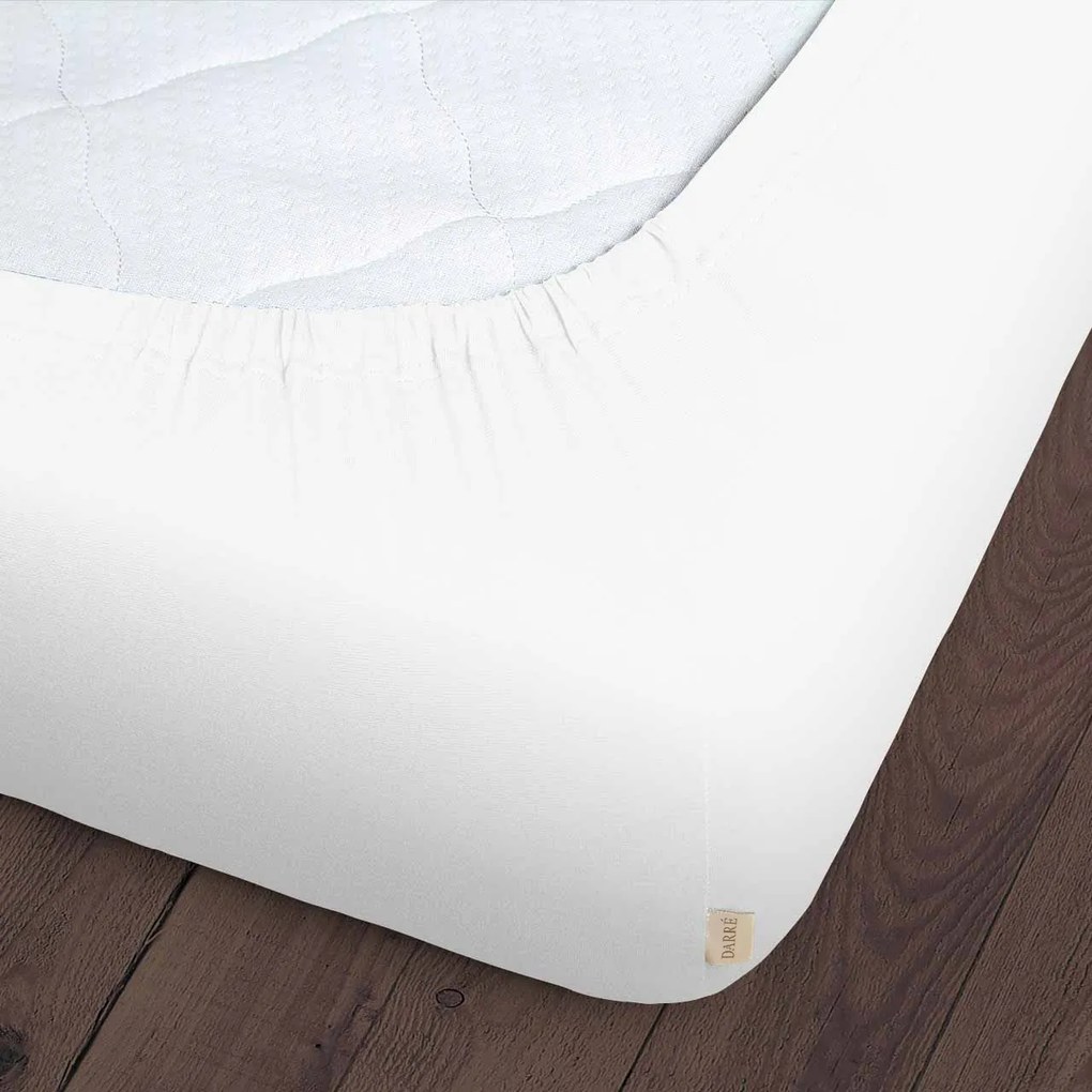 Jersey prostěradlo bílé na výšku matrace do 30 cm Velikost: 120 x 200