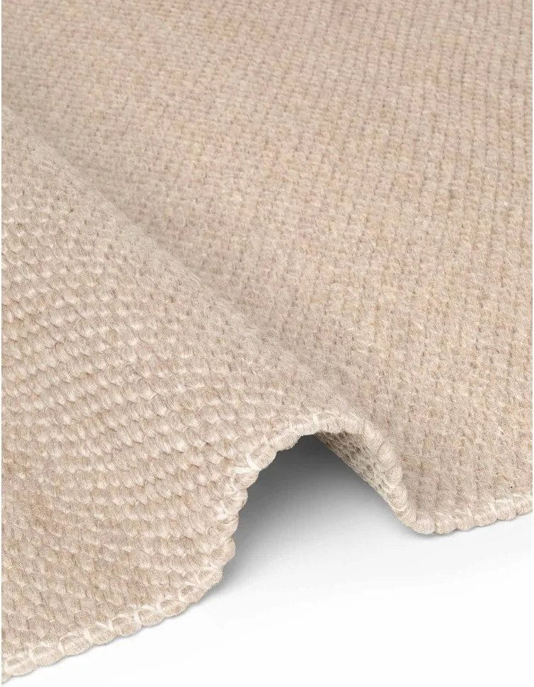 Béžový ručně tkaný vlněný koberec 200x290 cm Lyon Beans – Elle Decoration