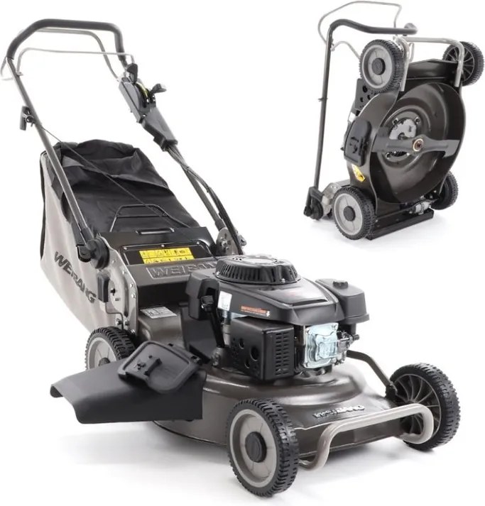 Benzínová sekačka Weibang WB 537 SCV 6in1 profi, plochy do 2000 m2, záběr 53 cm