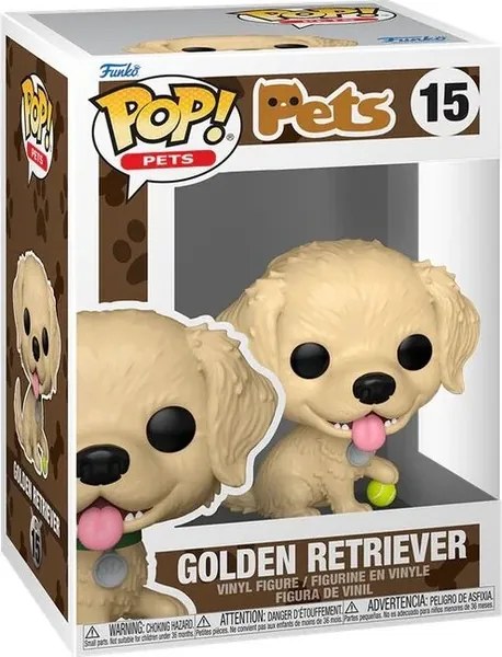 Funko POP! #15 Pets: Pets S3 - Golden Retriever